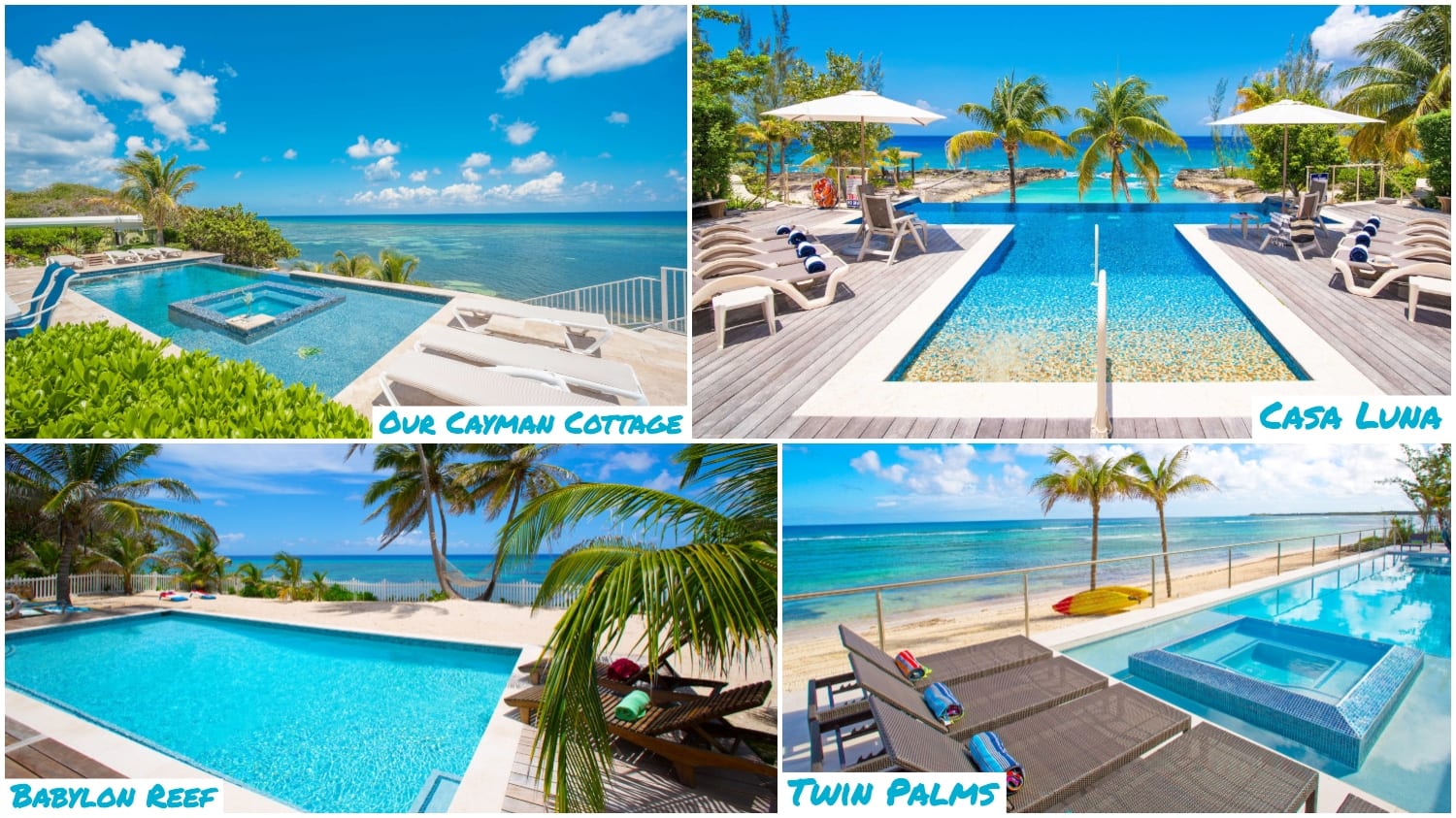 Time For A Dip! 14 Of Our Top Villa Pools - Grand Cayman Villas & Condos